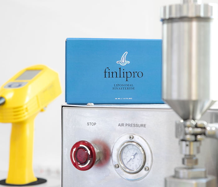 Finlipro, topical Liposomal Finasteride for Fuller Hair